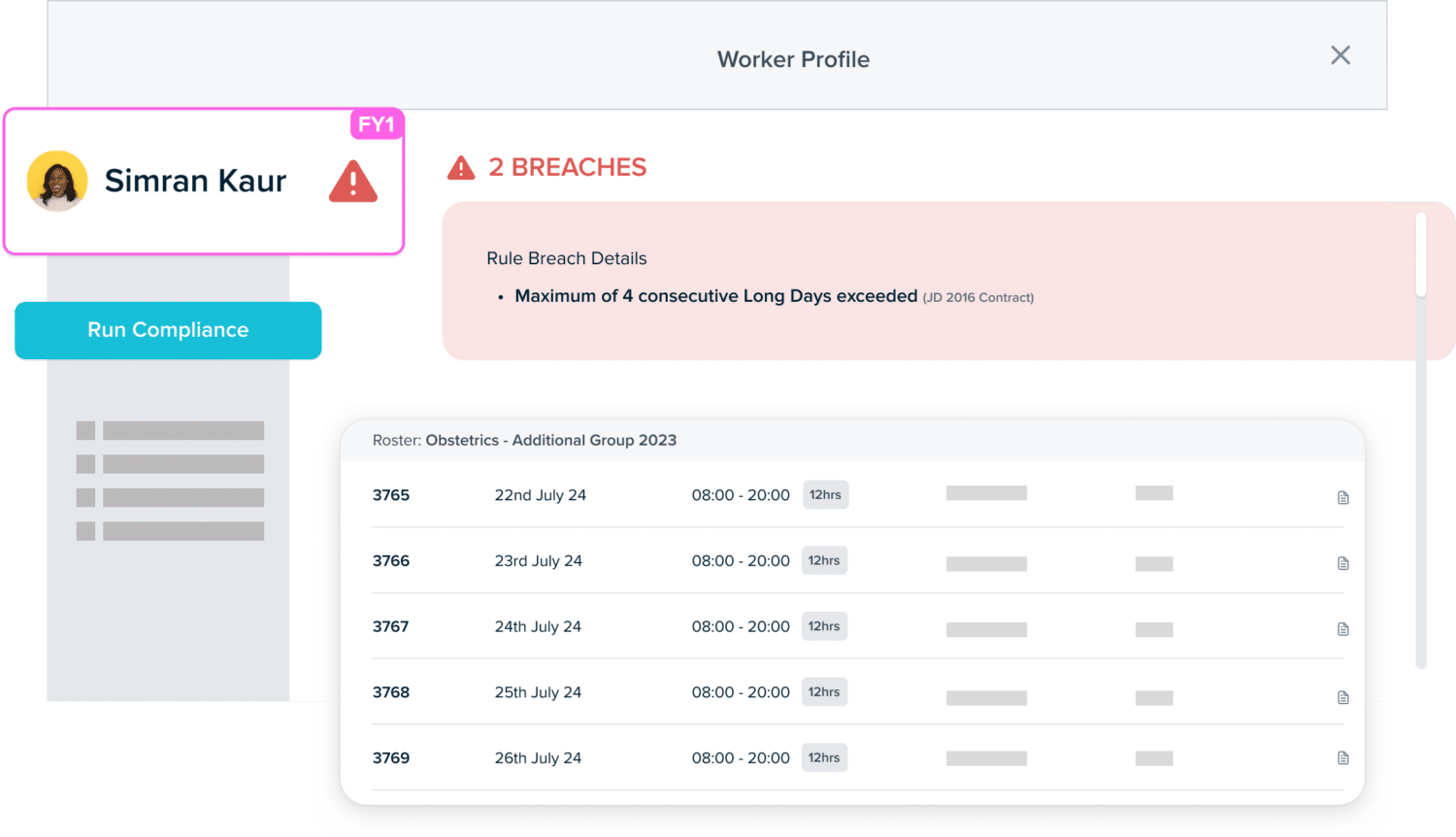 NHS Rota Management Platform - Patchwork Health