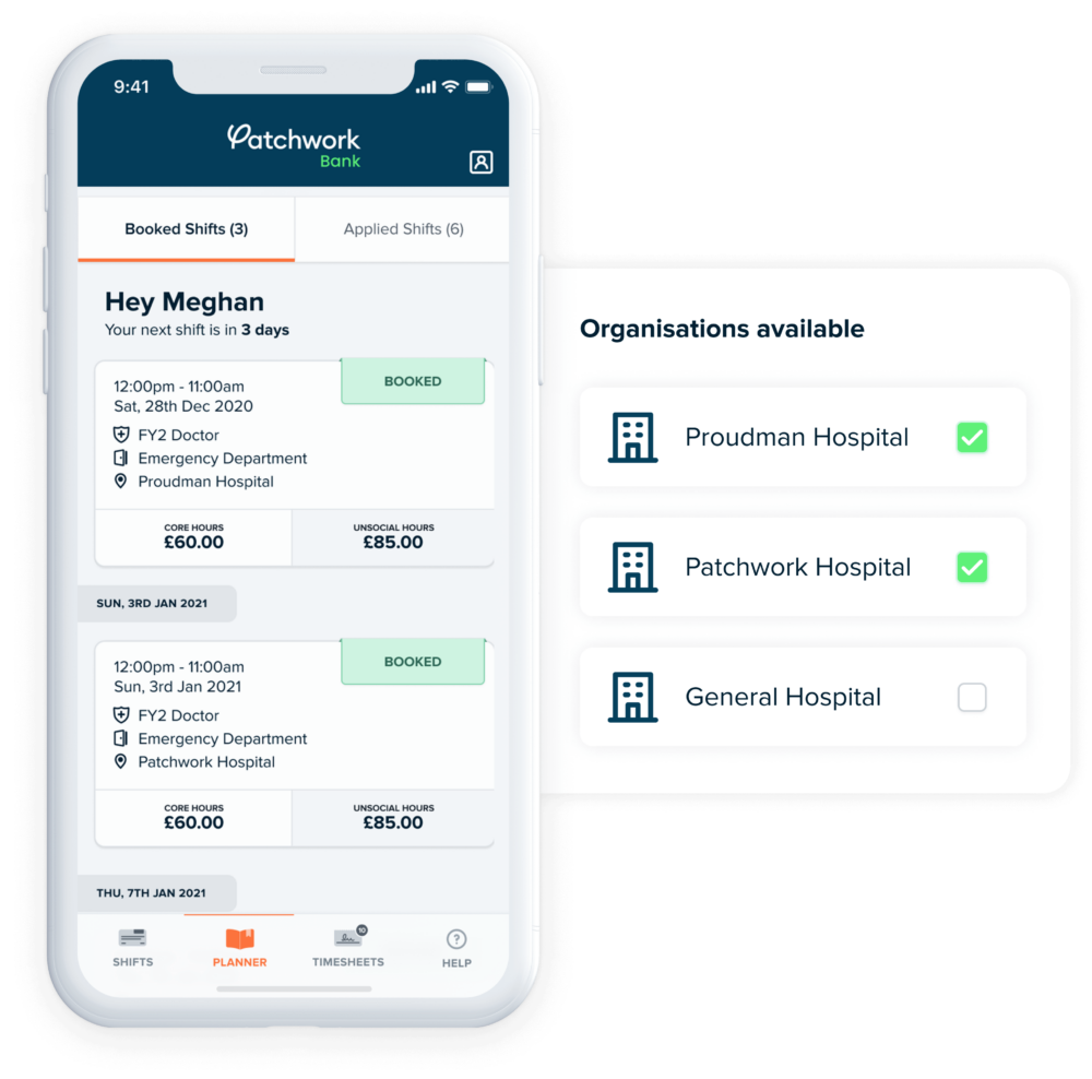 Healthcare Staff Passporting - Patchwork Collaborative Bank