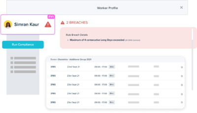 NHS Rota Management Platform - Patchwork Health